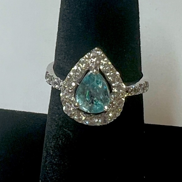 Jewelry | New Real Blue Topaz 925 Ss Ring | Poshmark
